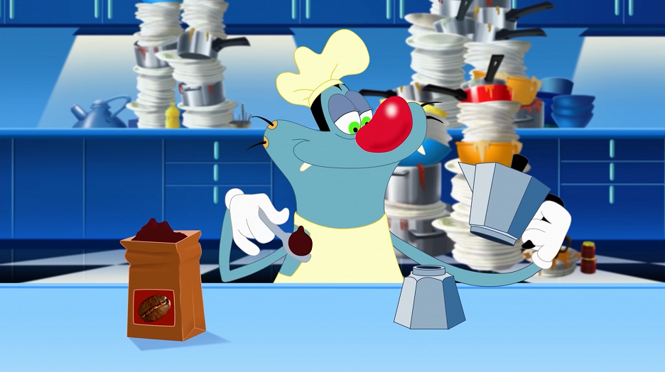 Oggy a škodíci - Café corsé (S06E04) (2017) | ČSFD.cz