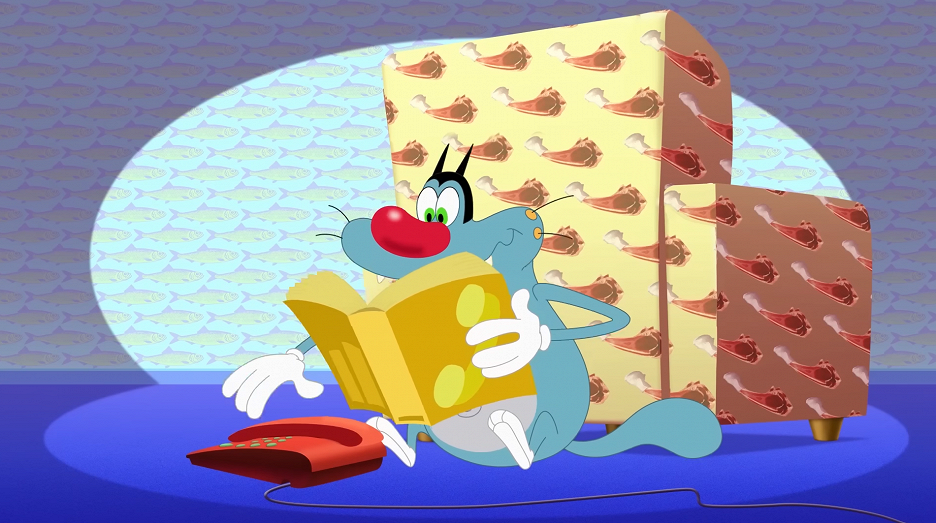 Oggy a škodíci - Le Garde du corps (S06E66) (2017) | ČSFD.cz