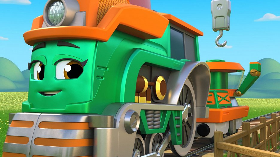 Mighty Express - Nate veze hrad / Do vany! (S07E02) (2022) | ČSFD.cz