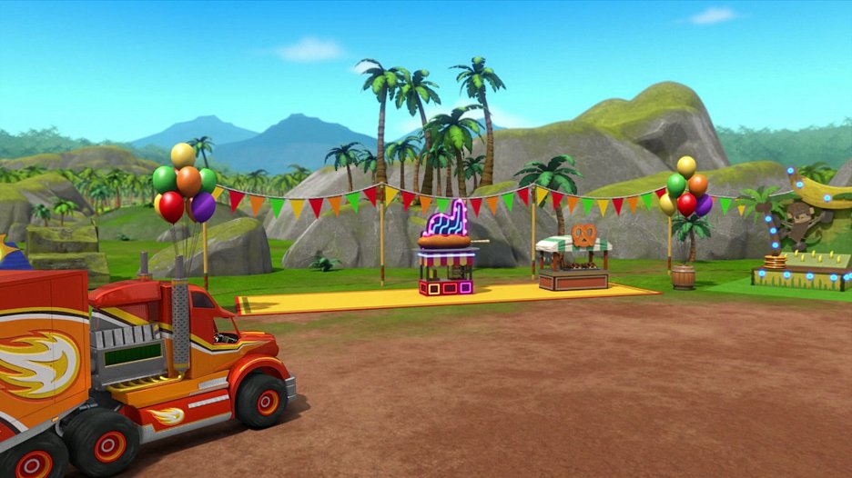 Plamínek a čtyřkoláci - Big Rig Blaze (S05E13) (2020) | ČSFD.cz