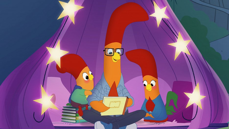 Kuře, které vyrušovalo - Ne až tak zlý Vlk / Mořské kuře (E01) (2022 ...