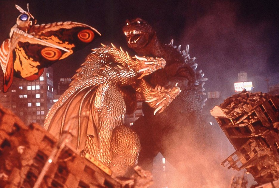 Godzilla, Mothra, King Ghidorah - Giant Monster All Out Attack (2001 ...