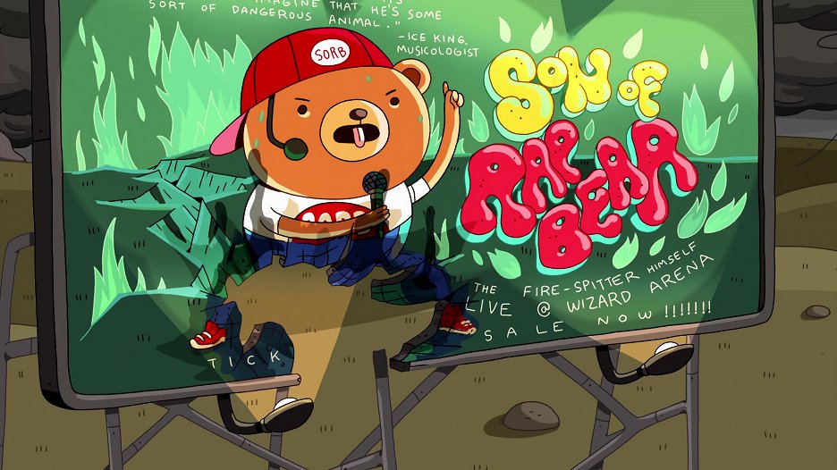 Čas na dobrodružství - Son of Rap Bear (S10E03) (2017) | ČSFD.cz