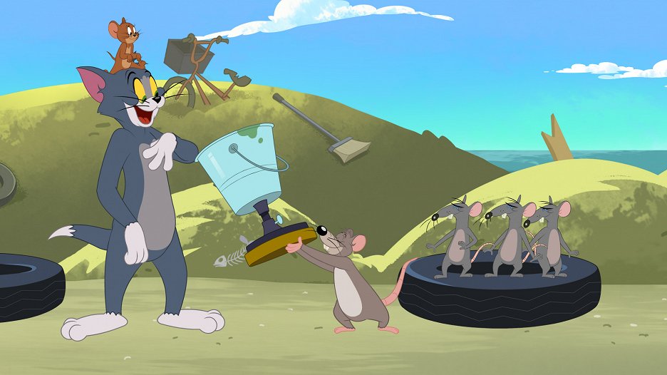 Tom a Jerry v New Yorku - Král hromady / Trable s dablem / Super surfer ...