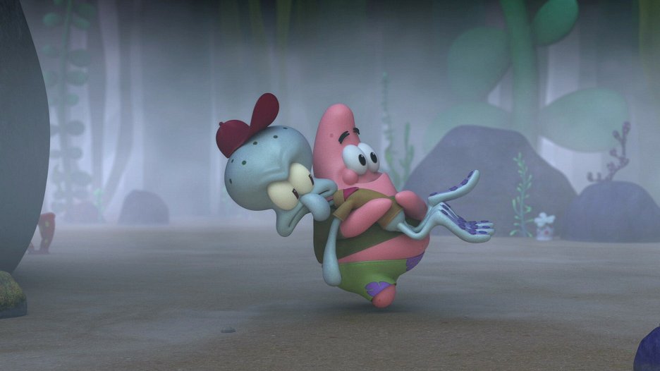 Korálový tábor: Spongebob na dně mládí - Sépiák nechce zemřít / Herní ...