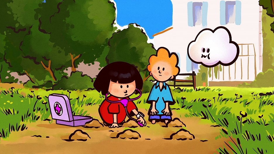 Ella, Oskar a Hú - Un potager dans mon jardin (E19) (2018) | ČSFD.cz