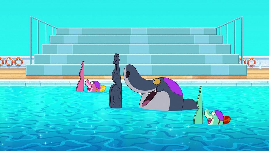 Zig a Sharko - La Natation synchronisée (S03E21) (2019) | ČSFD.cz