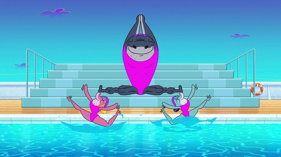 Zig a Sharko - La Natation synchronisée (S03E21) (2019) | ČSFD.cz