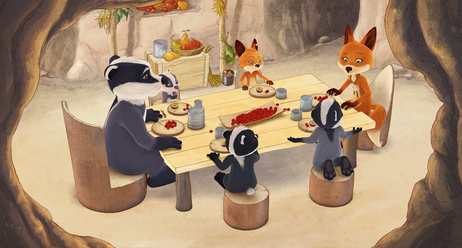 Pan Jezevec a paní Liška - La Chasse à la petite limace (S01E29) (2016 ...