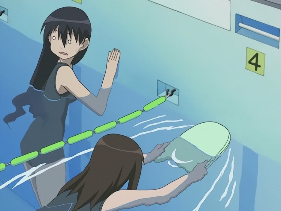 Azumanga daió: The Animation - Tanošii šokugjó / Pool pool pool ...