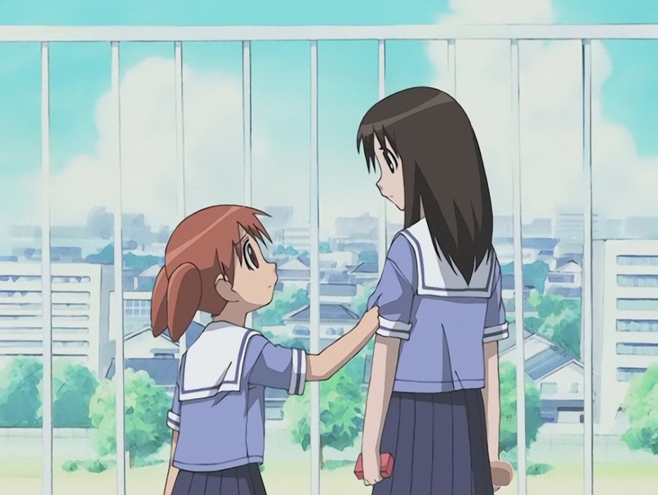 Azumanga daió: The Animation - Čijo-čan no ičiniči / Kókó no tomodači ...
