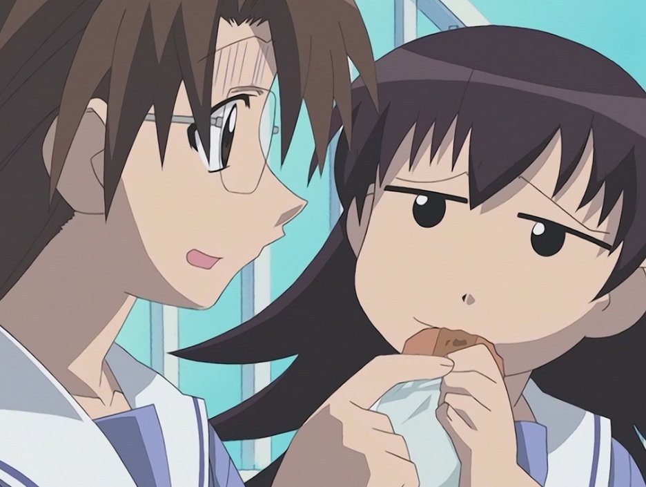Azumanga daió: The Animation - Čijo-čan no ičiniči / Kókó no tomodači ...