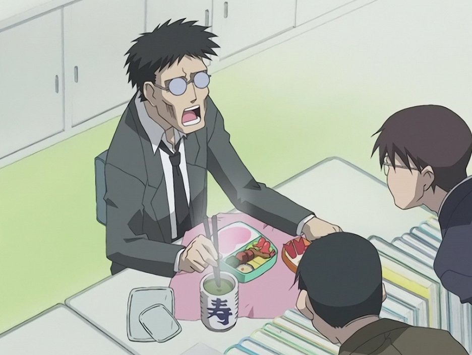 Azumanga daió: The Animation - Draft šimei / Class-gae / Ókami / Senpai ...