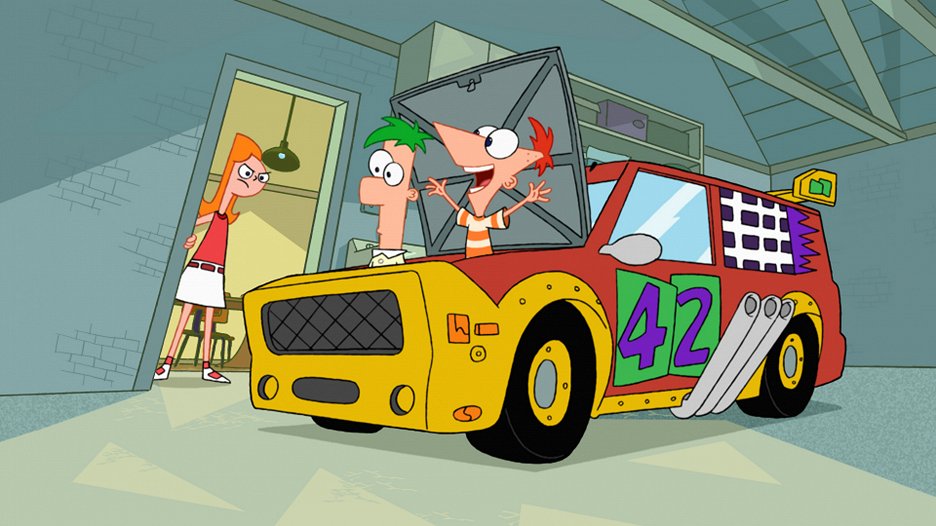 Phineas and Ferb - The Fast and the Phineas (S01E04) (2008) | ČSFD.cz