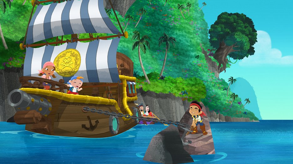 Jake a piráti ze Země Nezemě - Jake and Sneaky LeBeak! / Cubby the ...