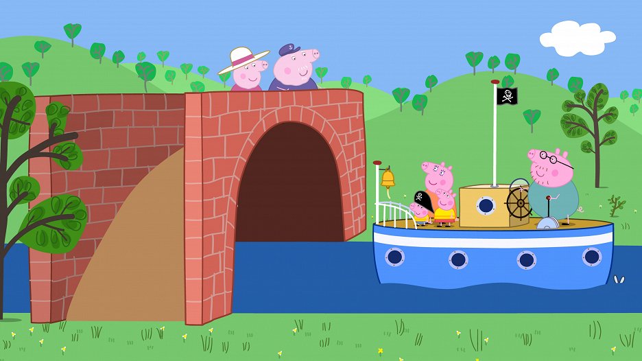 Prasátko Peppa - Captain Daddy Pig (S02E46) (2007) | ČSFD.cz