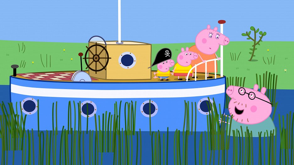Prasátko Peppa - Captain Daddy Pig (S02E46) (2007) | ČSFD.cz