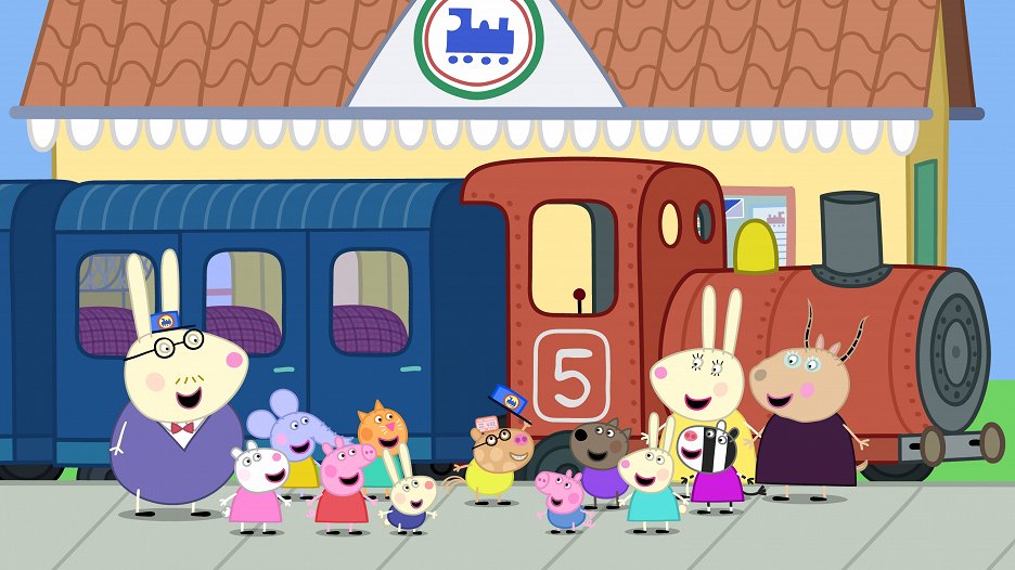 Prasátko Peppa - The Train Ride (S03E18) (2009) | ČSFD.cz