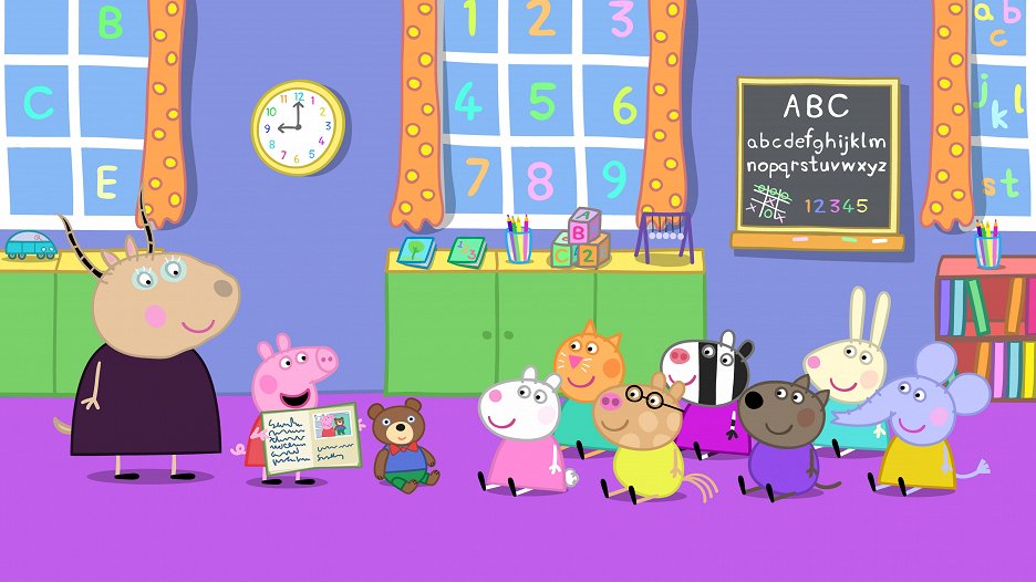 Prasátko Peppa - Teddy Playgroup (S03E15) (2009) | ČSFD.cz