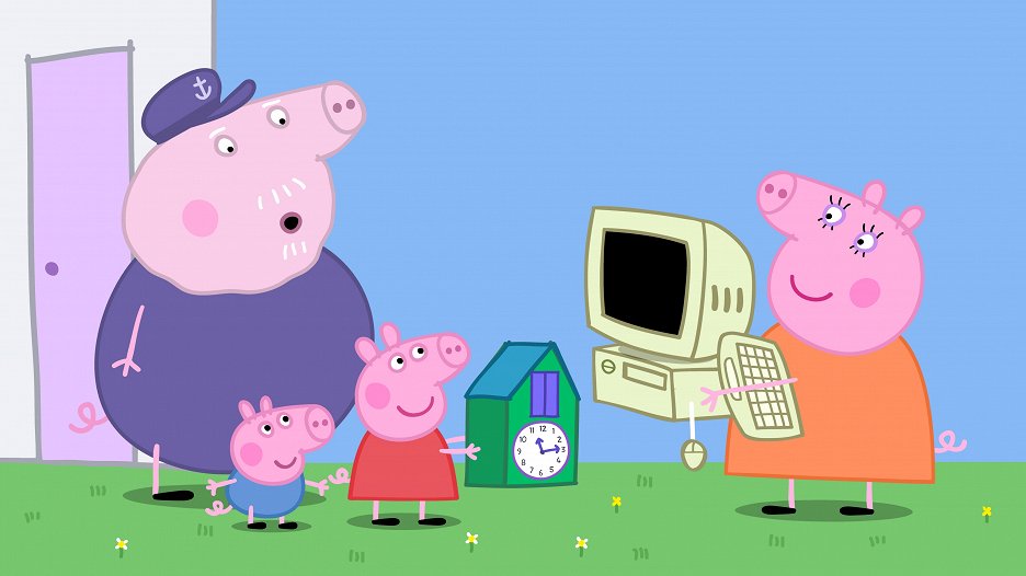 Prasátko Peppa - Grandpa Pig's Computer (S03E31) (2010) | ČSFD.cz