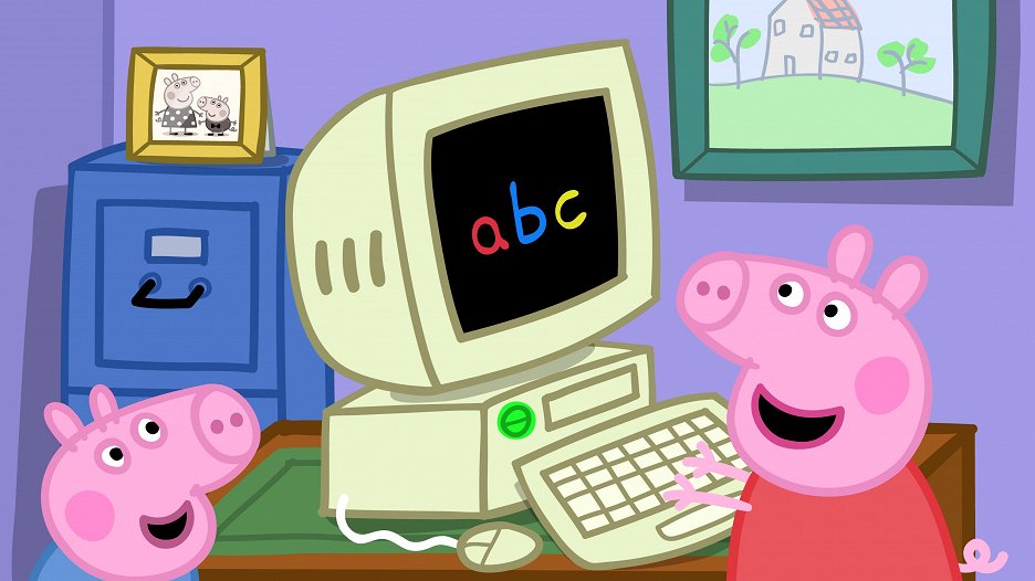Prasátko Peppa - Grandpa Pig's Computer (S03E31) (2010) | ČSFD.cz