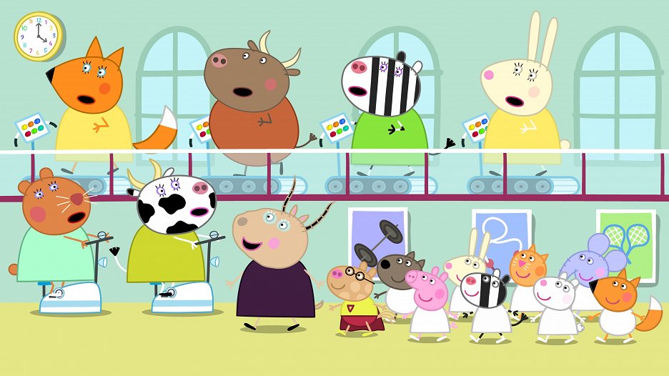 Prasátko Peppa - Gym Class (S03E45) (2010) | ČSFD.cz