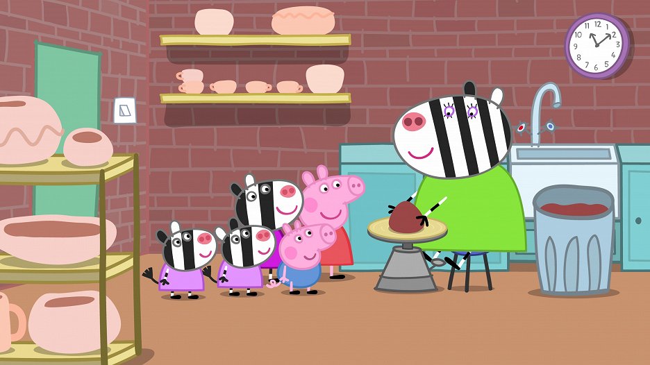Prasátko Peppa - Pottery (S03E47) (2010) | ČSFD.cz