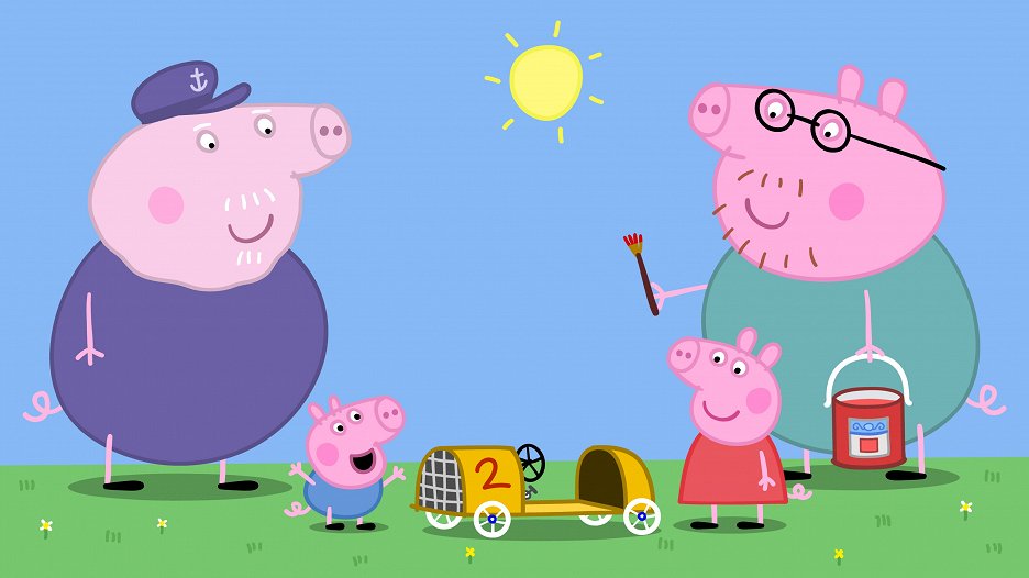 Prasátko Peppa - George's Racing Car (S04E32) (2012) | ČSFD.cz