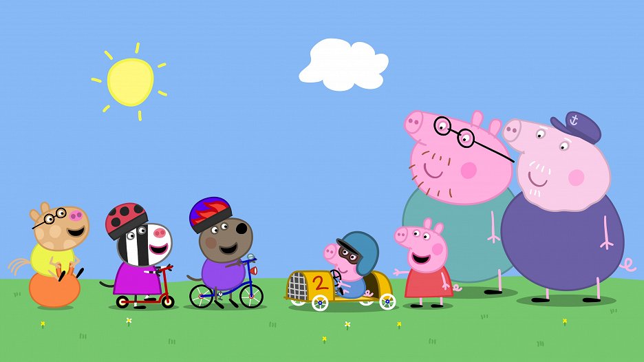 Prasátko Peppa - George's Racing Car (S04E32) (2012) | ČSFD.cz