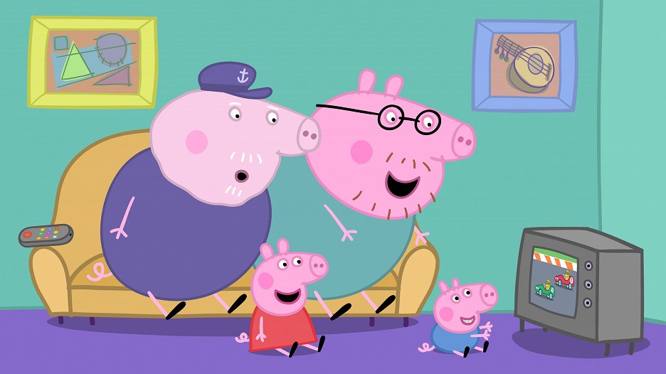 Prasátko Peppa - George's Racing Car (S04E32) (2012) | ČSFD.cz