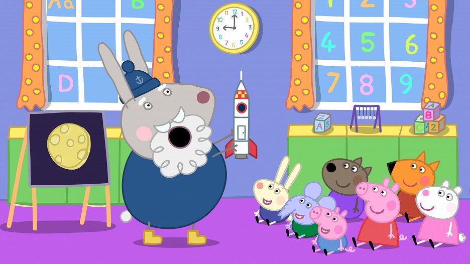 Prasátko Peppa - Grampy Rabbit in Space (S04E50) (2012) | ČSFD.cz