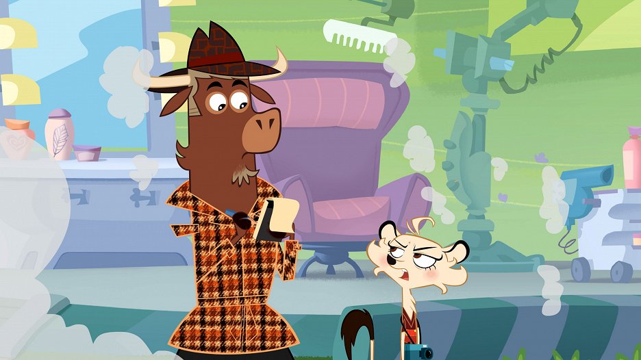 Sherlock Jak: Detektiv v zoo - Qui a peinturluré la moufette ? (E37 ...