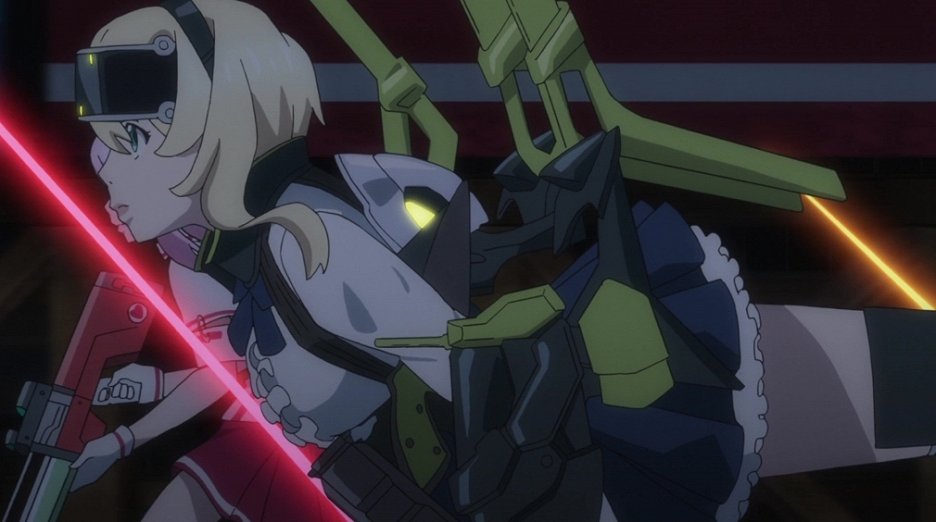 Gunslinger Stratos: The Animation - Keidži: Futacu no rekiši (E05) (2015) | Galerie - Z epizody ...