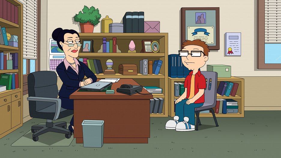 Americký táta - Ředitel v průšvihu (S20E03) (2023) | ČSFD.cz