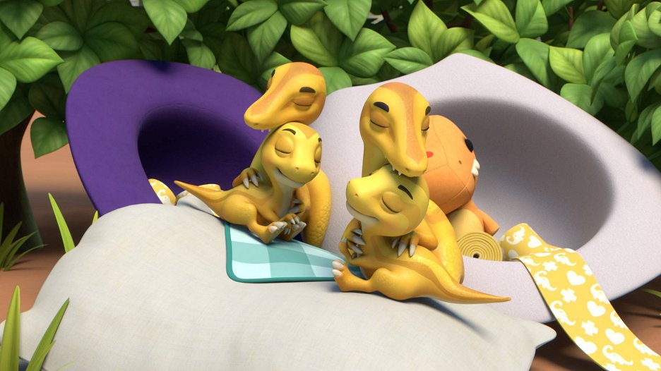 Dino Ranch - Sneaky Swipers / Clover's Height Fright (S01E10) (2021 ...