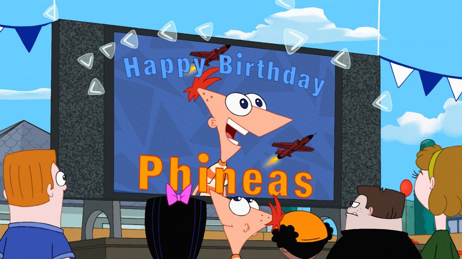 Phineas a Ferb - Phineas' Birthday Clip-O-Rama! (S03E05) (2011 ...