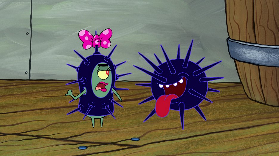 SpongeBob v kalhotách - Eek, an Urchin!/Squid Defense (S09E05) (2012 ...