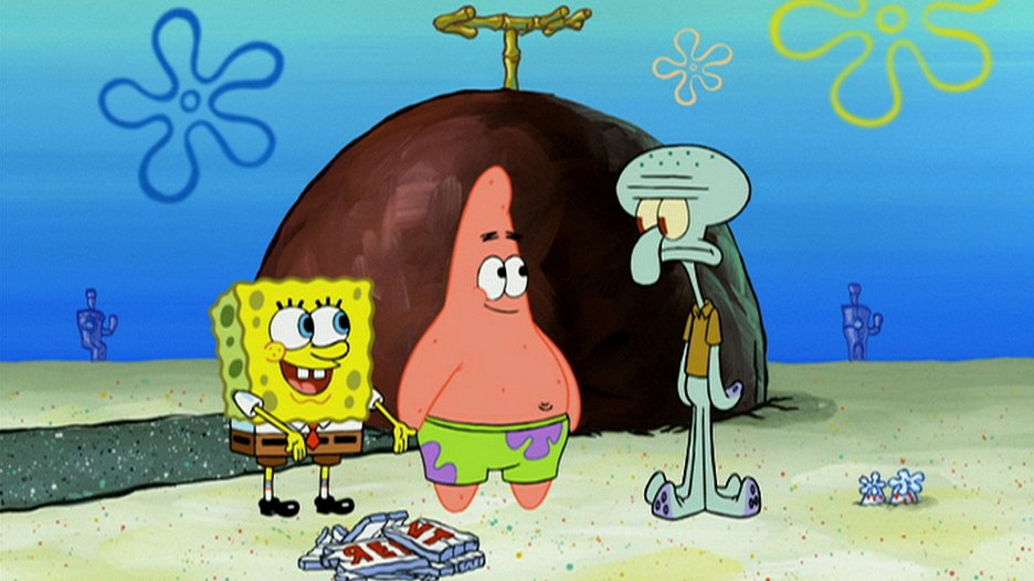 SpongeBob v kalhotách - Nová ryba ve městě / Tu chobotnici miluju ...