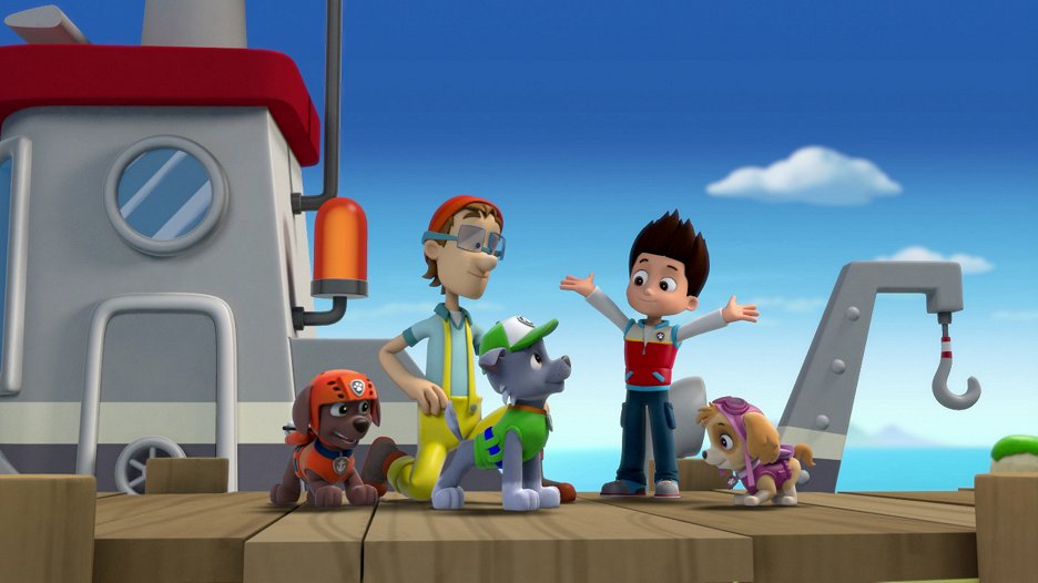 PAW Patrol - Pups Make a Splash / Pups Fall Festival (S01E01) (2013 ...