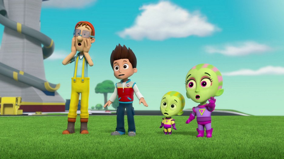 PAW Patrol - Pups Save Their Floating Friends / Pups Save a Satellite ...