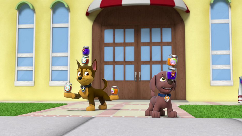 PAW Patrol - Pups in a Jam / Pups Save a Windsurfing Pig (S03E18) (2016 ...