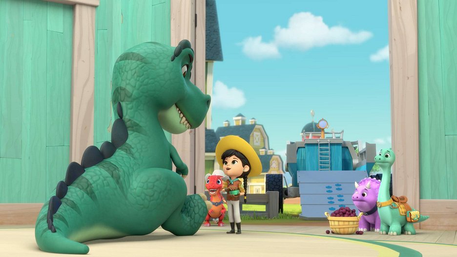 Dino Ranch - The Bronto Bully / The Rustler and the Rumbler (S03E06 ...