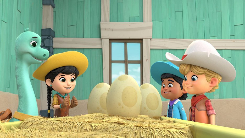 Dino Ranch - Grand Ole Tree / A Big Friend for Little Sadie (S03E09 ...