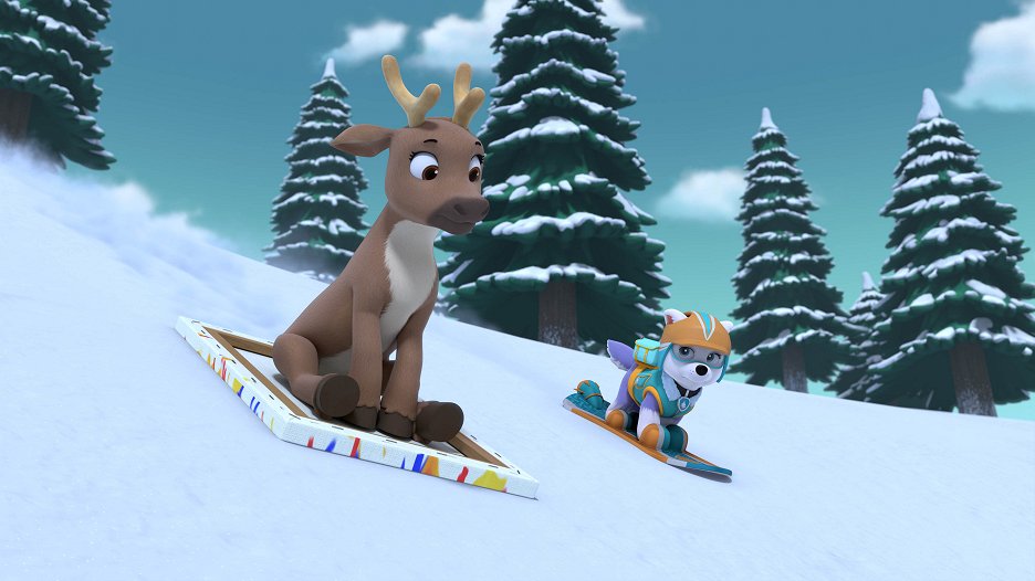 Tlapková patrola - Pups Save a Baby Caribou / Pups Save Luke and His ...