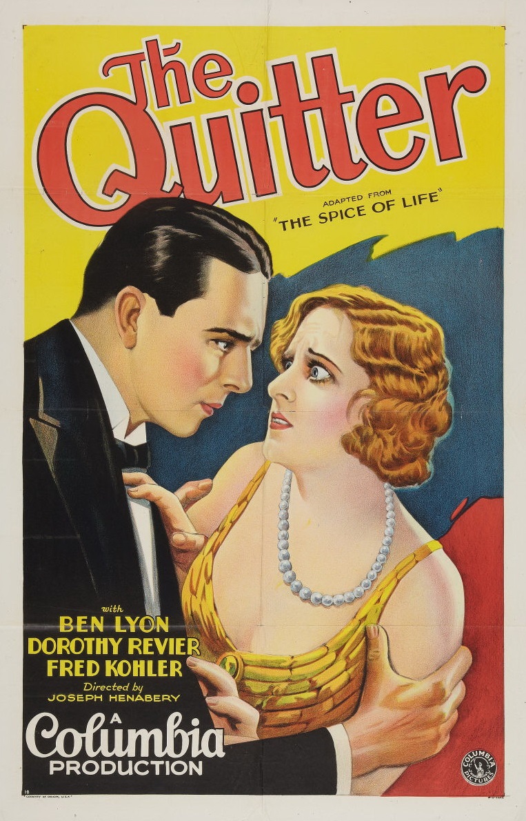 The Quitter (1929) | ČSFD.cz