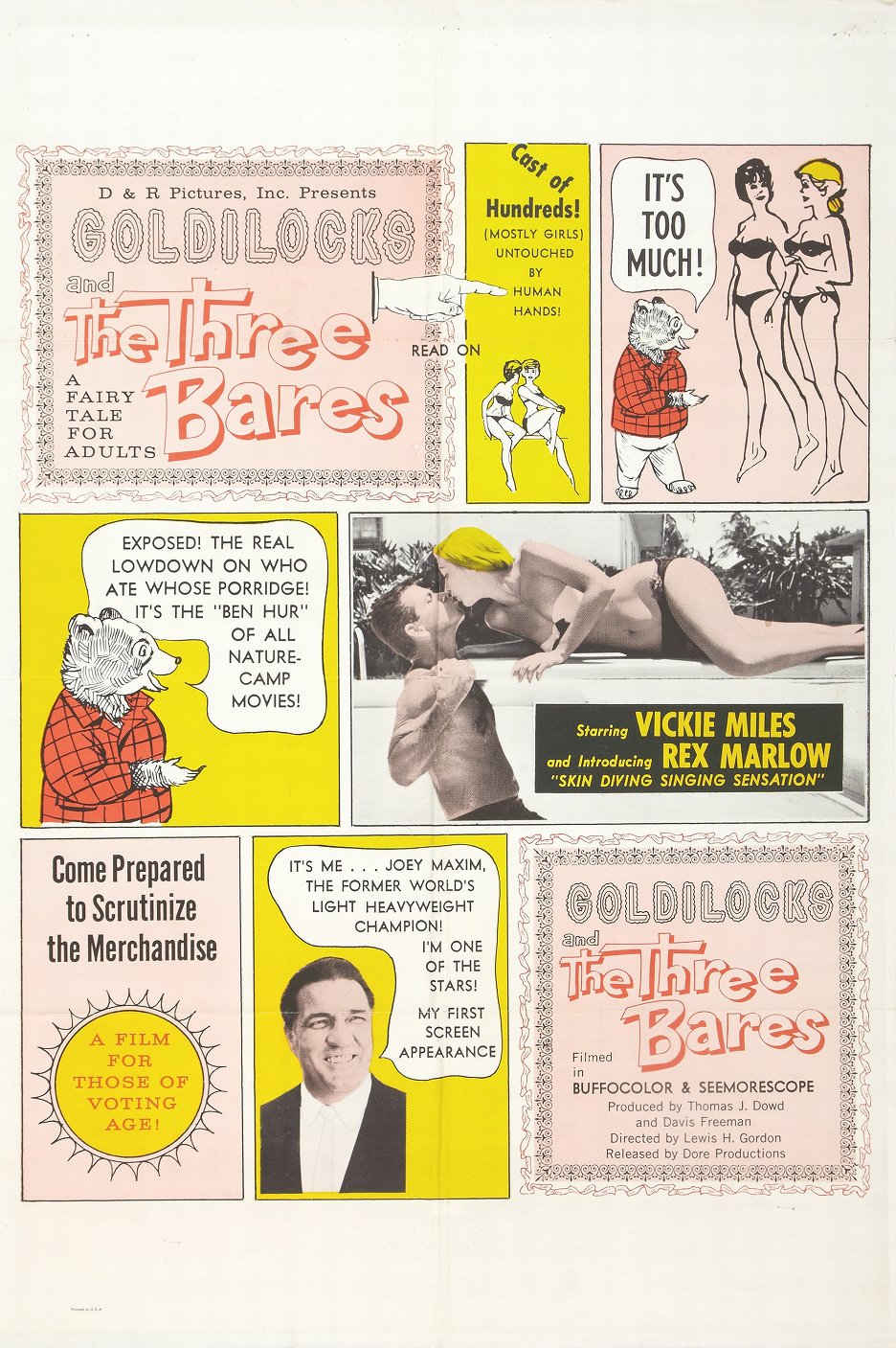 Goldilocks and the Three Bares (1963) | ČSFD.sk