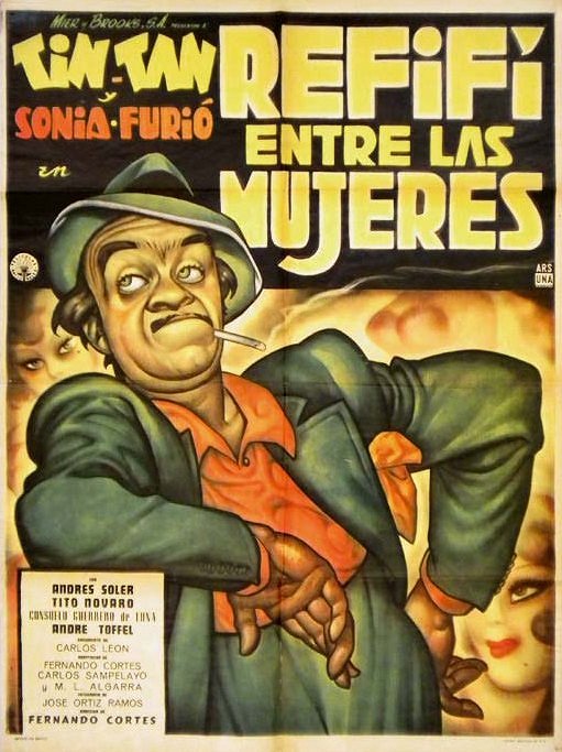 Refifí entre las mujeres (1958) | Galerie - Plakate | ČSFD.cz