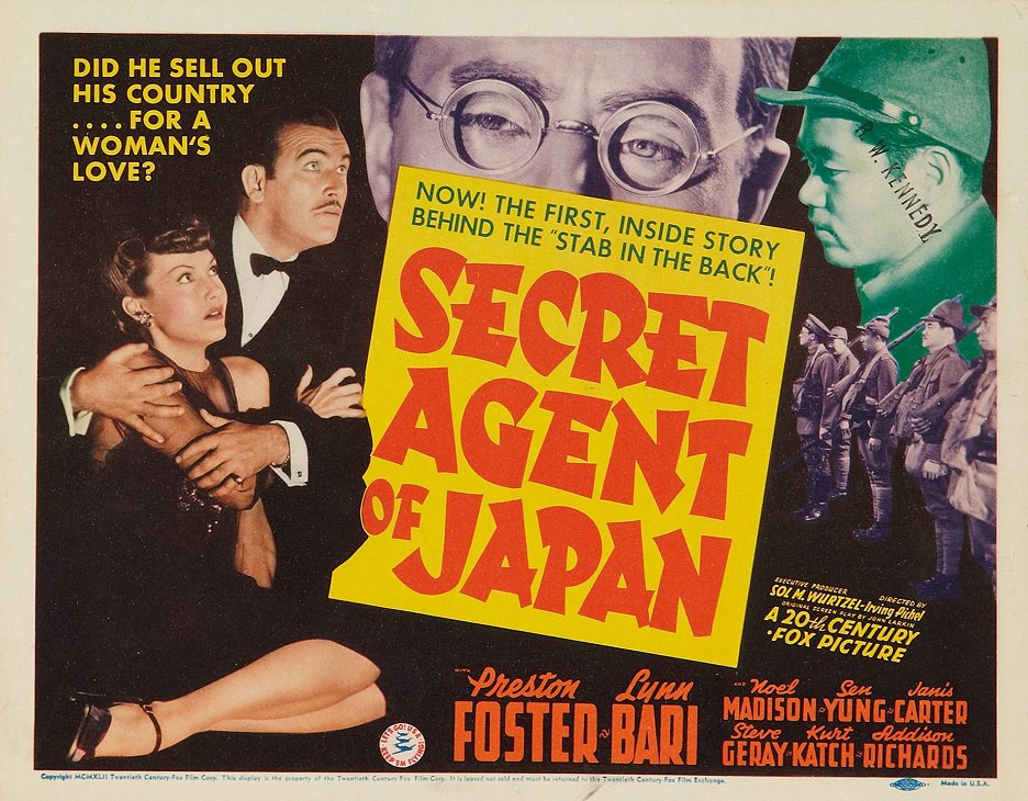 Secret Agent of Japan (1942) | ČSFD.cz