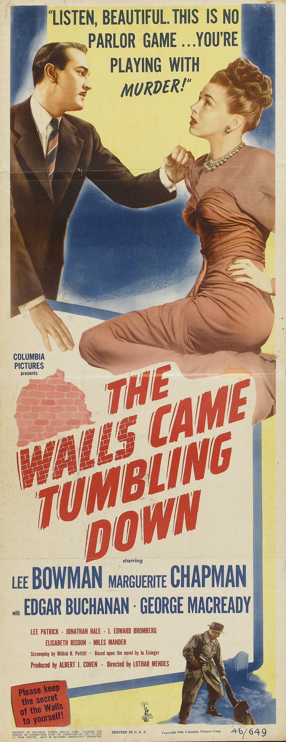 The Walls Came Tumbling Down (1946) | ČSFD.cz