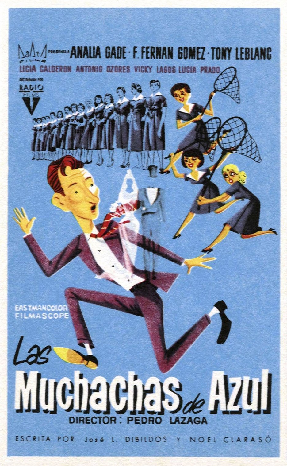 Las muchachas de azul (1957) | ČSFD.cz